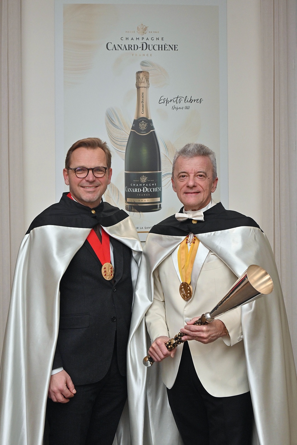 Elevation to the rank of Dignitaire - Ordre des Coteaux de Champagne
